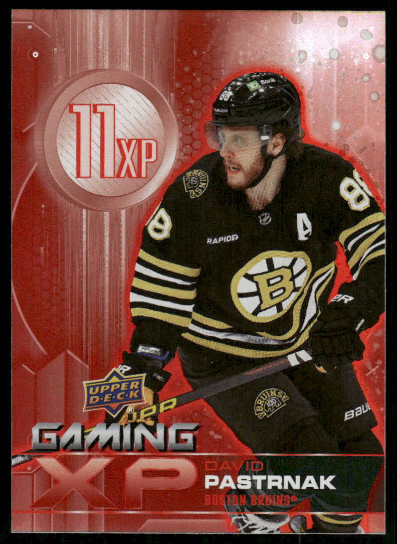 2024-25 Upper Deck Gaming XP #GXP3 David Pastrnak | eBay