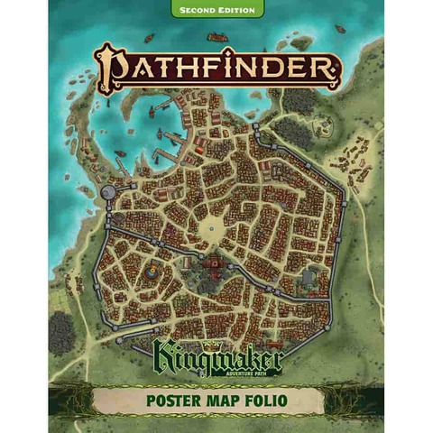 Pathfinder RPG (Second Edition): Kingmaker Adventure Path Poster Map ...