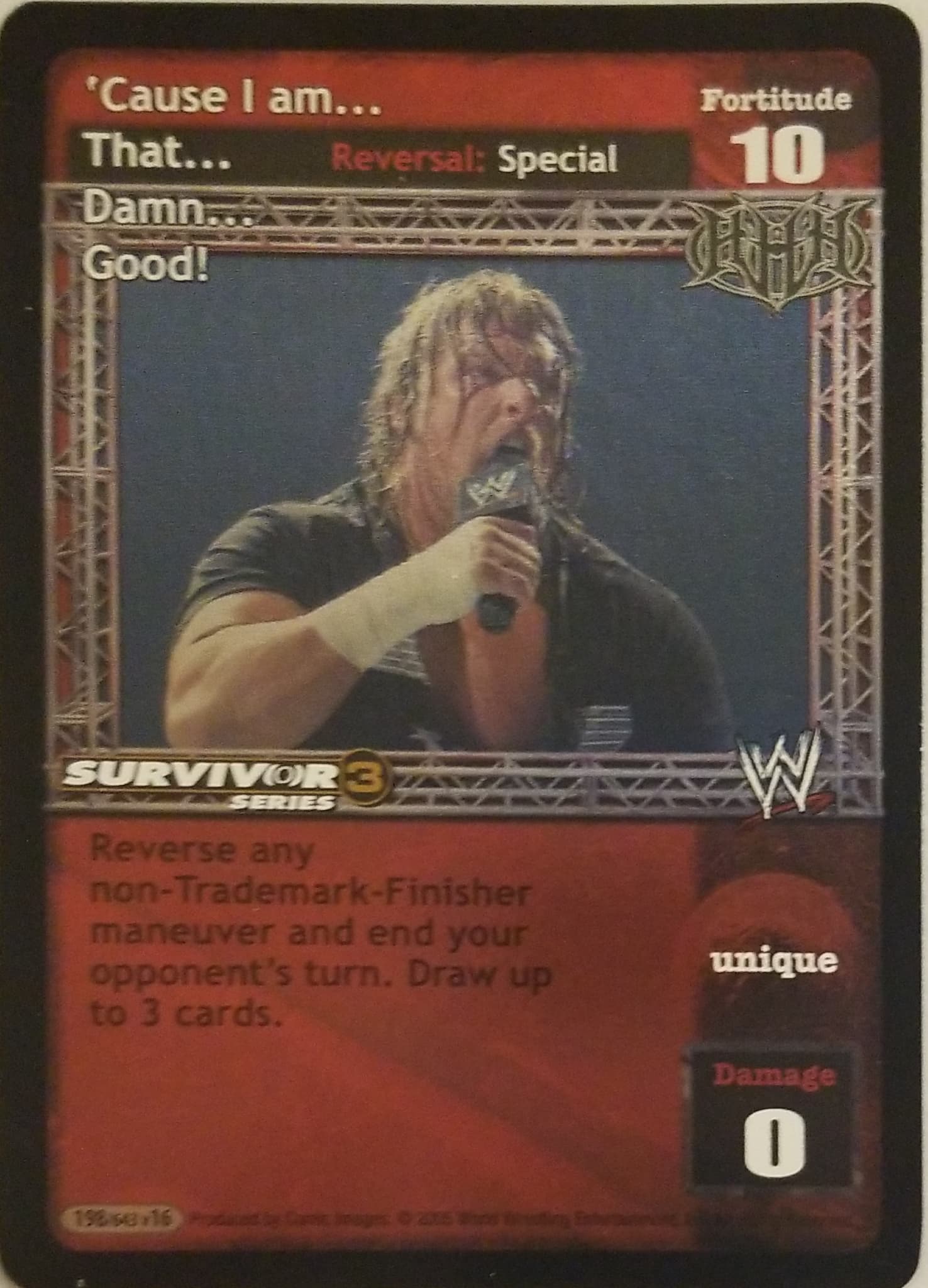 Cause I am That Damn Good! - WWE Raw Deal » Superstar cards » Triple H ...