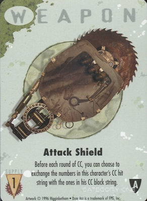 Attack Shield - Dark Age - Feudal Lords - CategoryOneGames