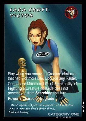 Lara Croft, Victor - Tomb Raider CCG » Tomb Raider - CategoryOneGames