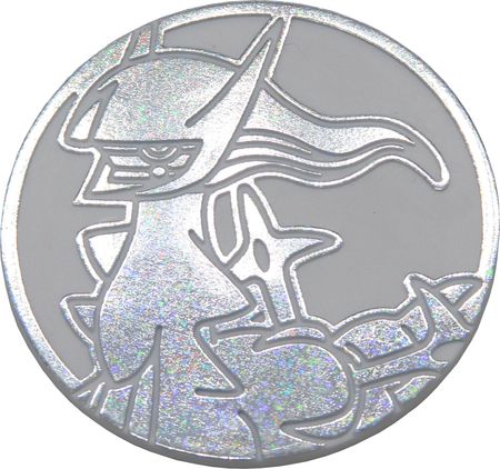 Arceus Oversized Coin (Silver Rainbow Holofoil) - 2022 Spring Collector ...