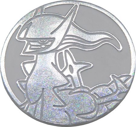 Arceus Oversized Coin (Silver Rainbow Holofoil) - 2022 Spring Collector ...