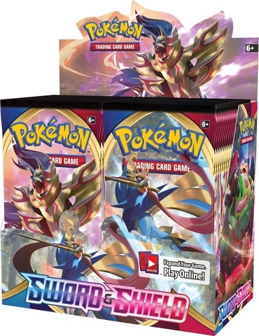 Pokemon SWSH1 Sword & Shield Base Set Booster Box - Pokemon Sealed ...