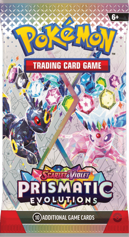 Pokemon SV8.5 Prismatic Evolutions Booster Pack - Espeon and Umbreon ...