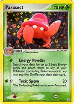 Parasect - 43/112 - Uncommon - Reverse Holo - Pokemon Singles » EX Fire ...