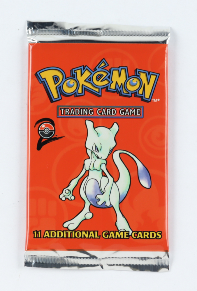 Pokemon Base Set #2 Booster Pack - Mewtwo Art - Pokemon Sealed Products ...