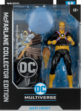 DC Multiverse McFarlane Collector Edition #17 - Agent Liberty 7in ...