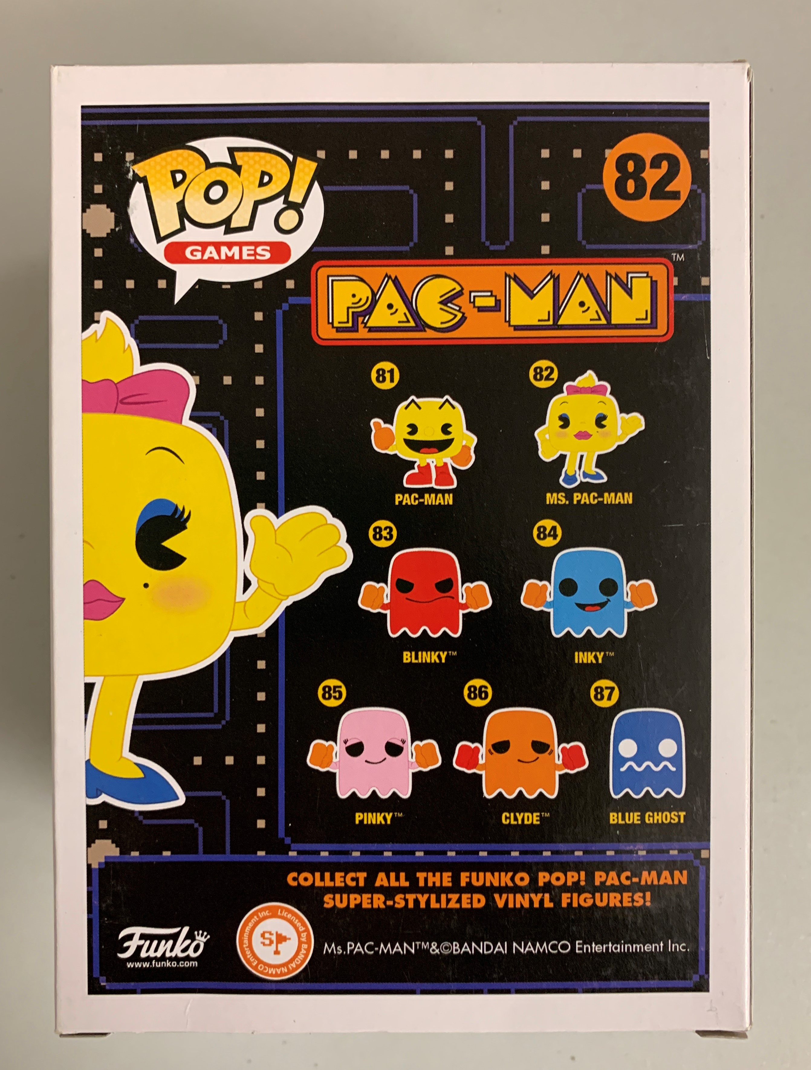 Ms pac man funko pop store