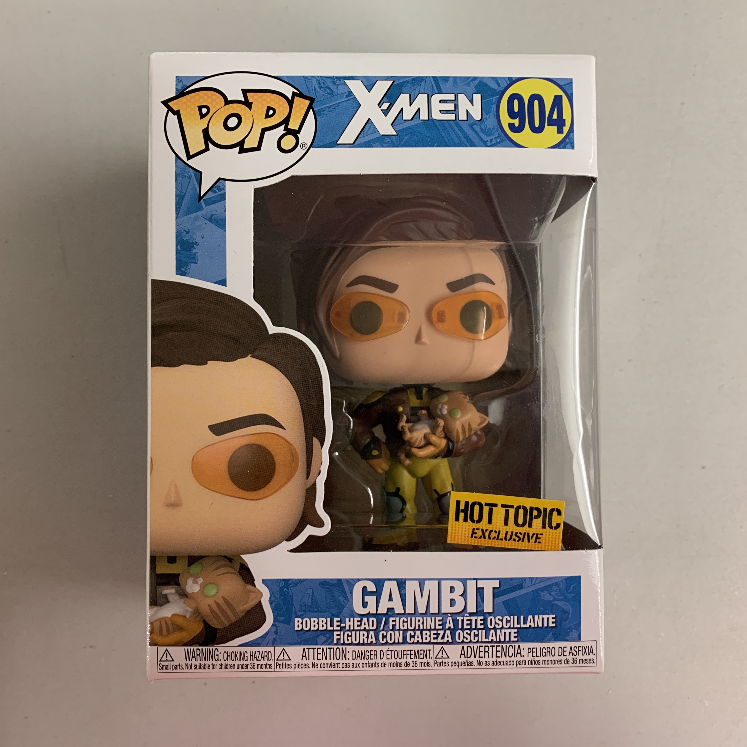 Pop X Men Gambit 904 Hot Topic Exclusive used see description Toys and Statues Funko Pop The Comic Hunter