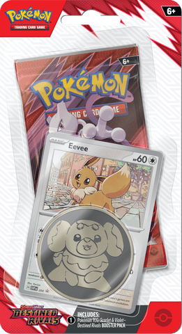 Destined Rivals Checklane Blister (Eevee) - Pokemon Sealed Products ...