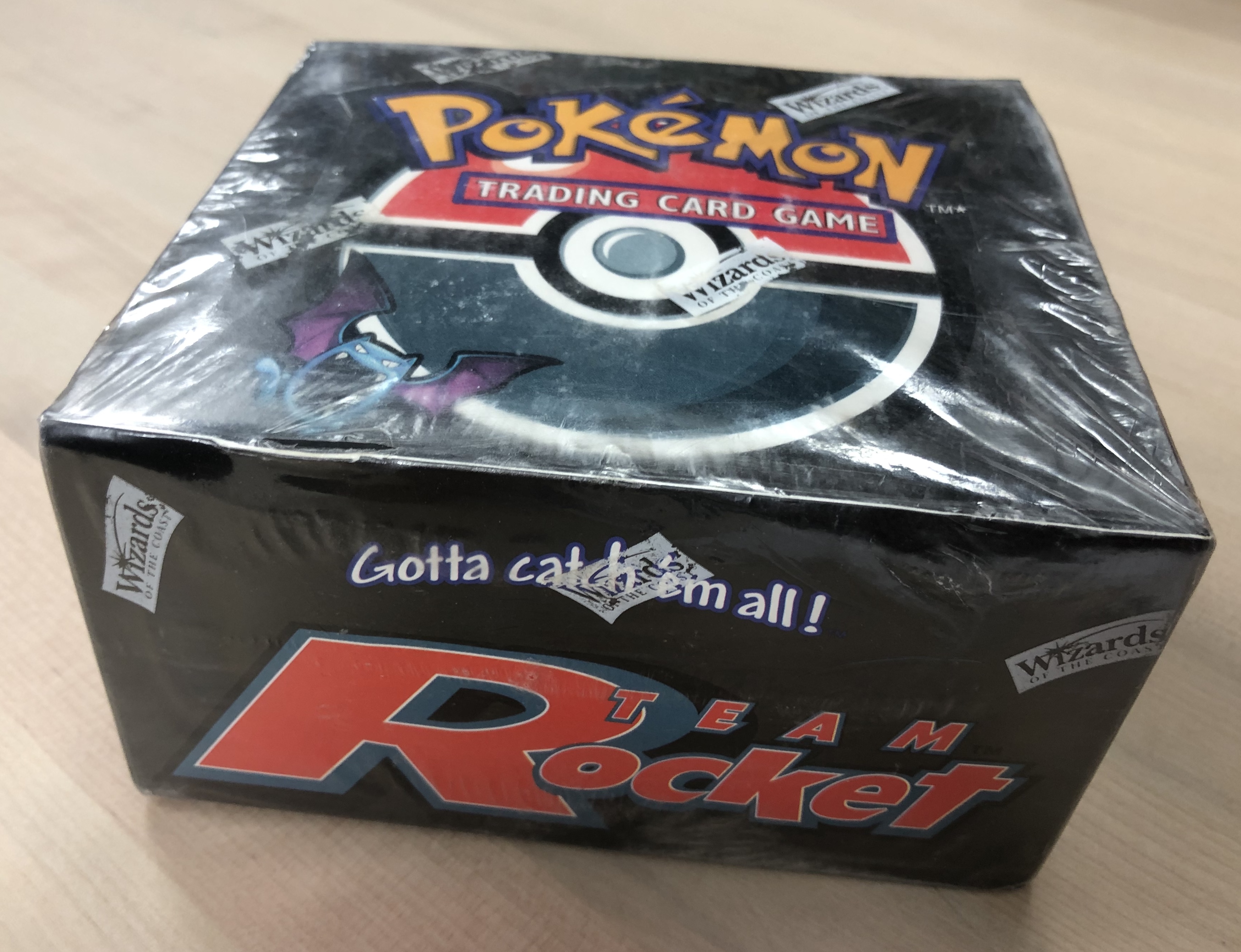 Team Rocket 1st Edition Sealed Booster Box #2 - Pokemon Sealed Products ...