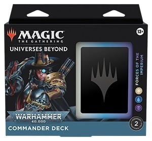 Warhammer 40K Commander: Forces of the Imperium - Magic the Gathering ...