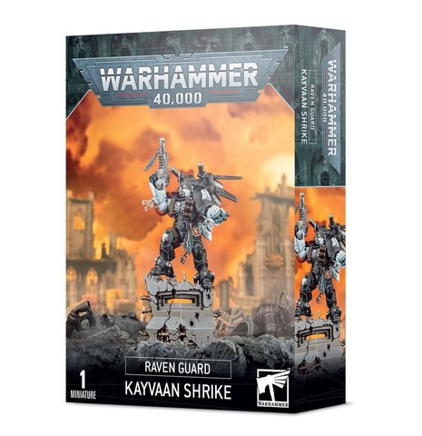Raven Guard: Chapter Master Kayvaan Shrike 55-15 - Warhammer 40K - Main ...
