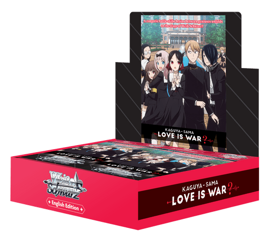 Kaguya Sama Love Is War Booster Box Weiss Schwarz Tcg Sealed Ws Booster Boxes