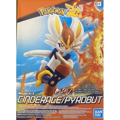 Pokemon Model Kit - CINDERACE - Gundams & Model Kits - The Toy Trove