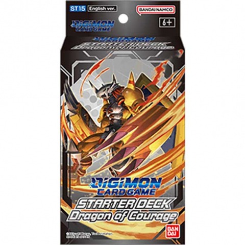 Digimon Card Game: Starter Deck: Dragon of Courage - Digimon Products ...