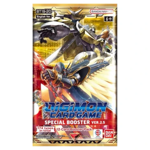 Digimon Card Game: Release Special Booster Pack Version 2.5 - Digimon ...
