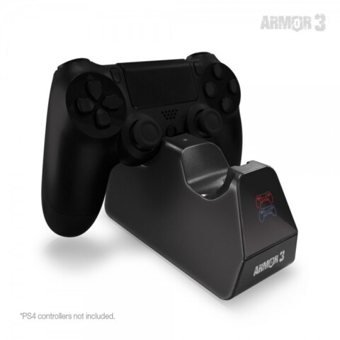 Armor 3 "TwinVolt" Charging Dock for PS4 Controllers - Video Game ...